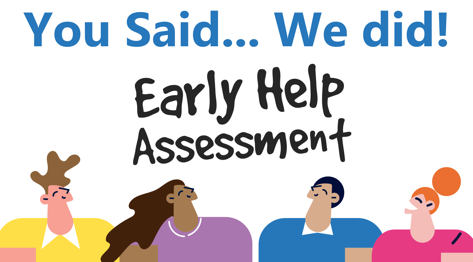 You Said, We Did! Early Help Assessment (EHA) - Somerset Safeguarding ...