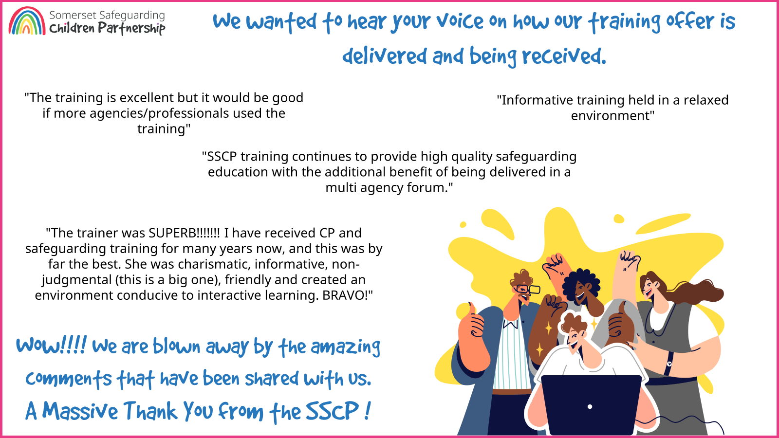 SSCP Training Development Feedback Survey – What you told us ...